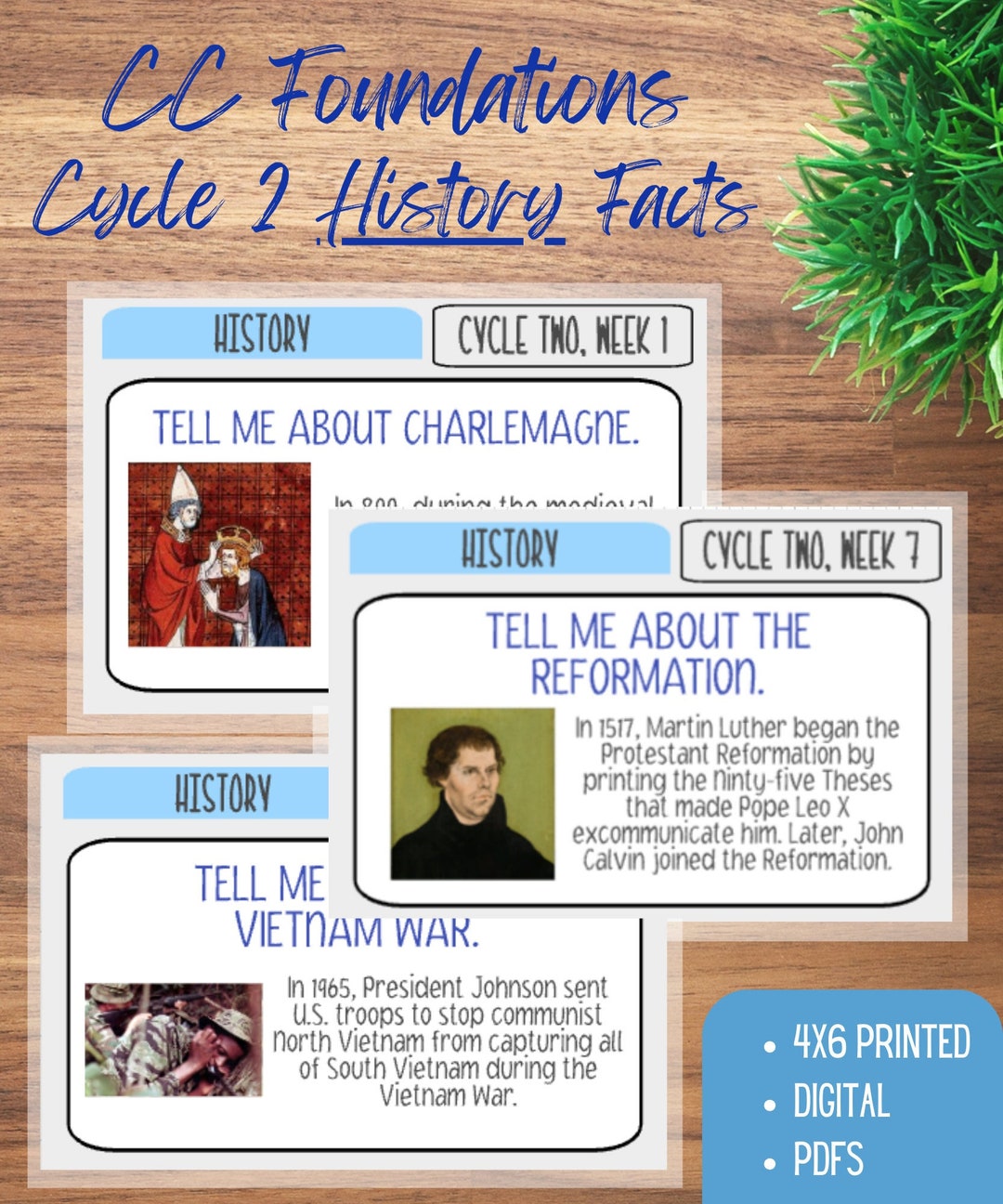 Classical Conversations 4x6 Flash Facts History Memory Work Travel ...