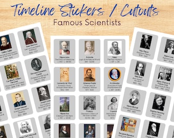 Timeline Stickers Cut Outs Printable Digital Classical Conversations ...