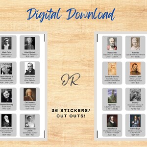 Timeline Stickers Cut Outs Printable Digital Classical Conversations ...