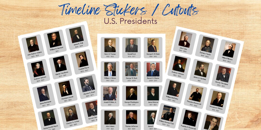 Timeline Stickers Cut Outs Printable Digital Classical Conversations ...