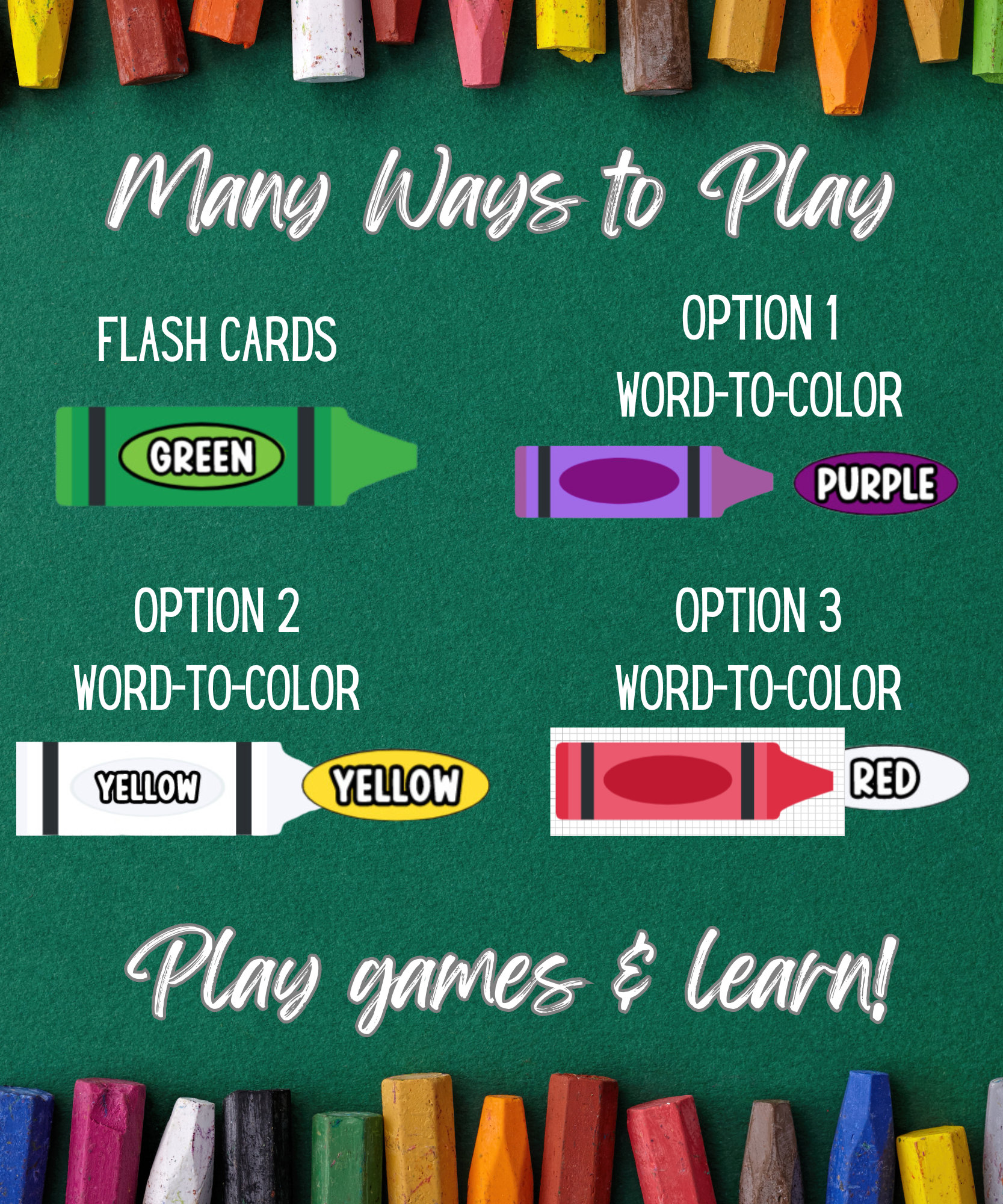 Color Sight Words Learning Cutout Game Printable PDF Early Readers - Etsy