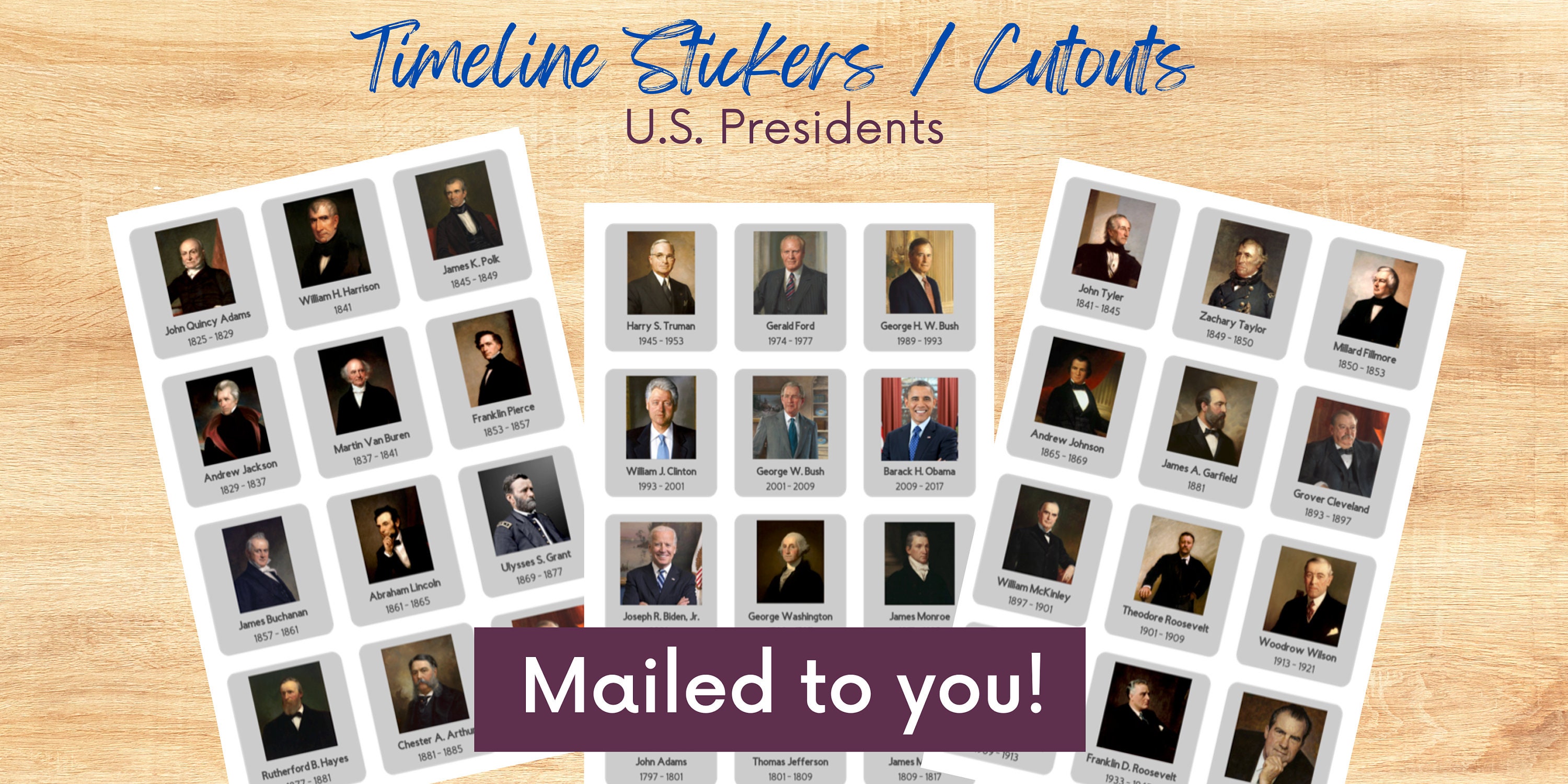 PHYSICAL Timeline Stickers Cut Outs Printed Classical Conversations ...