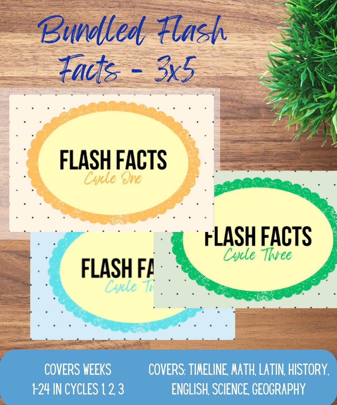Classical Conversations 3x5 Flash Facts Memory Work Travel Cards ...