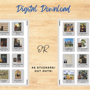 Timeline Stickers Cut Outs Printable Digital Classical Conversations ...