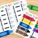 PHYSICAL Timeline Stickers Cut Outs Printed Classical Conversations ...