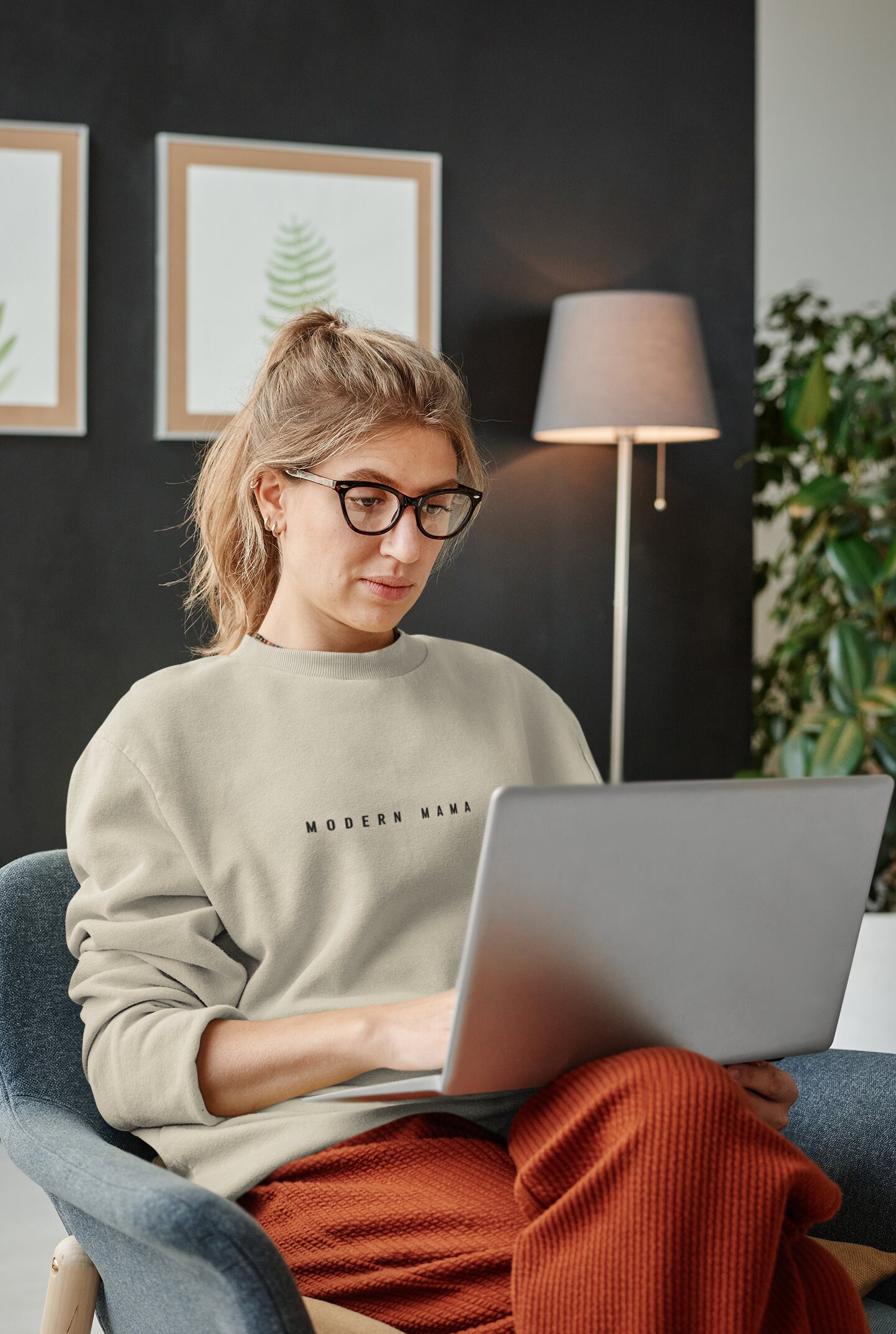 Modern Mama Sweatshirt, New Mom Sweatshirt, New Mom Gift, Mama ...