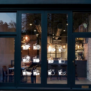 70 Entrance Signs Front Glass Window Door for Restaurants, Coffee Shop ...