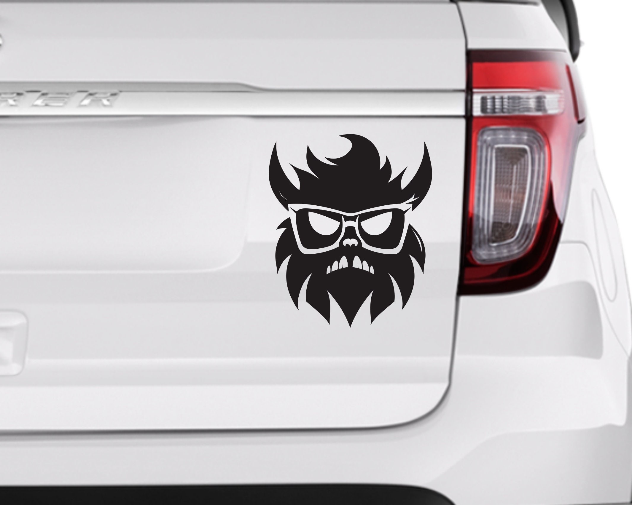 5 Styles Monster Peeking Car Sticker Vinyl Decal Glass - Etsy