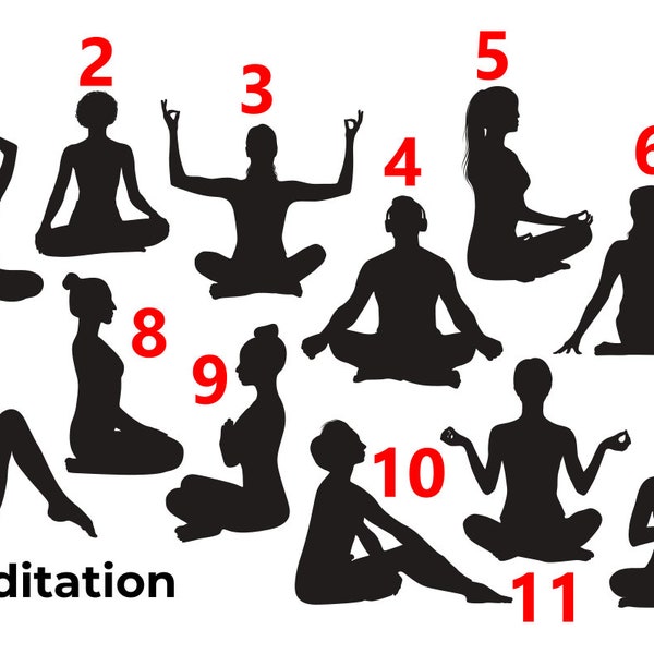 Yoga Wall Decal - Etsy