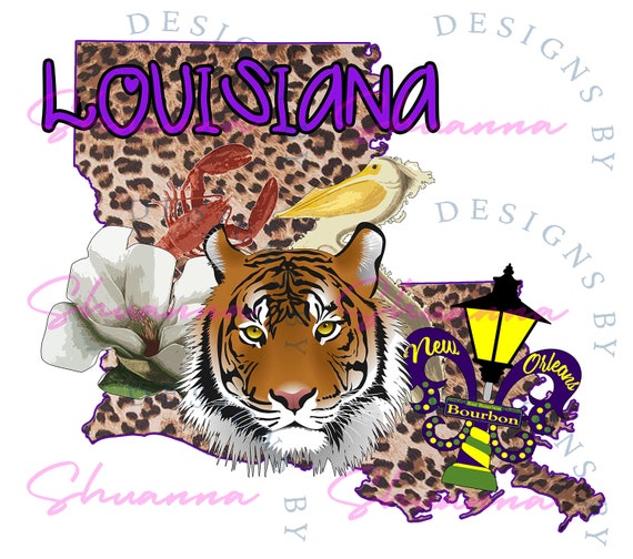 Louisiana Images Png - Etsy