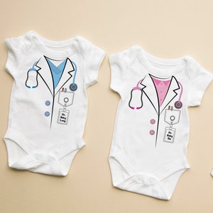 Doctor Baby Bodysuit, Doctor Baby Outfit Medical Baby Grow Baby Doctor ...