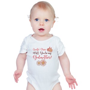 Will You Be My Godmother Vest, Godmother Proposal, God Mother Request, God Mother Bodysuit, Be ...