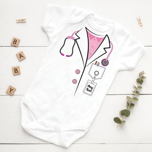 Doctor Baby Bodysuit, Doctor Baby Outfit Medical Baby Grow Baby Doctor ...