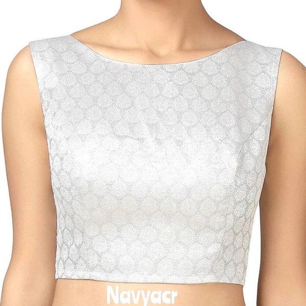 Silver Blouse - Etsy