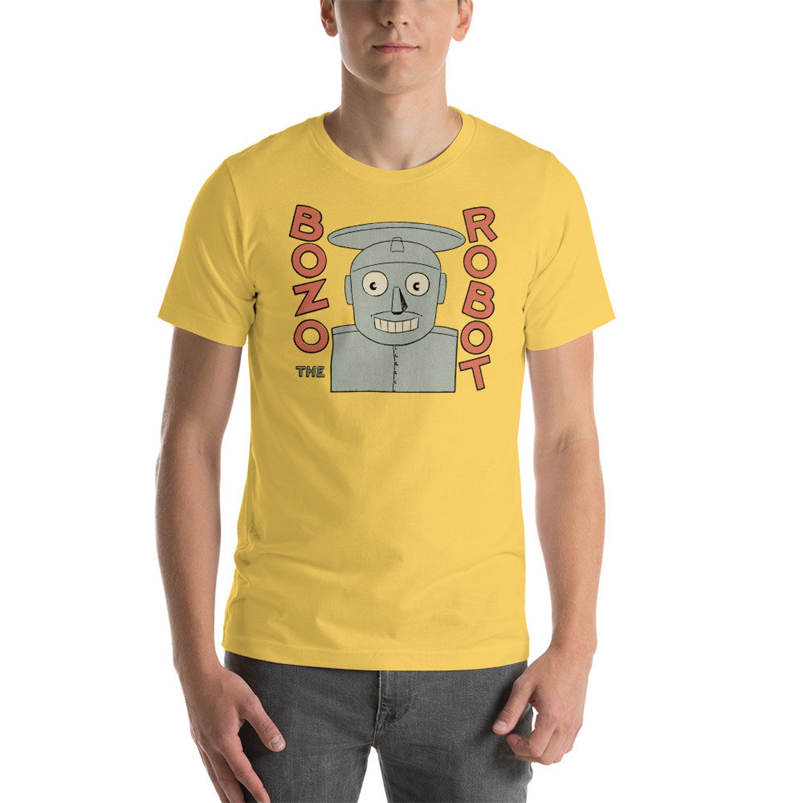 Bozo the Robot Unisex T-shirt - Etsy