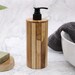 Natural Eco Teak Wood Soap Dispenser Hand Made - Etsy