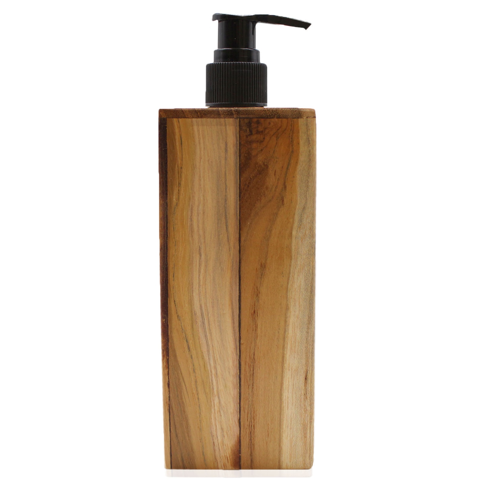 Natural Eco Teak Wood Soap Dispenser Hand Made - Etsy
