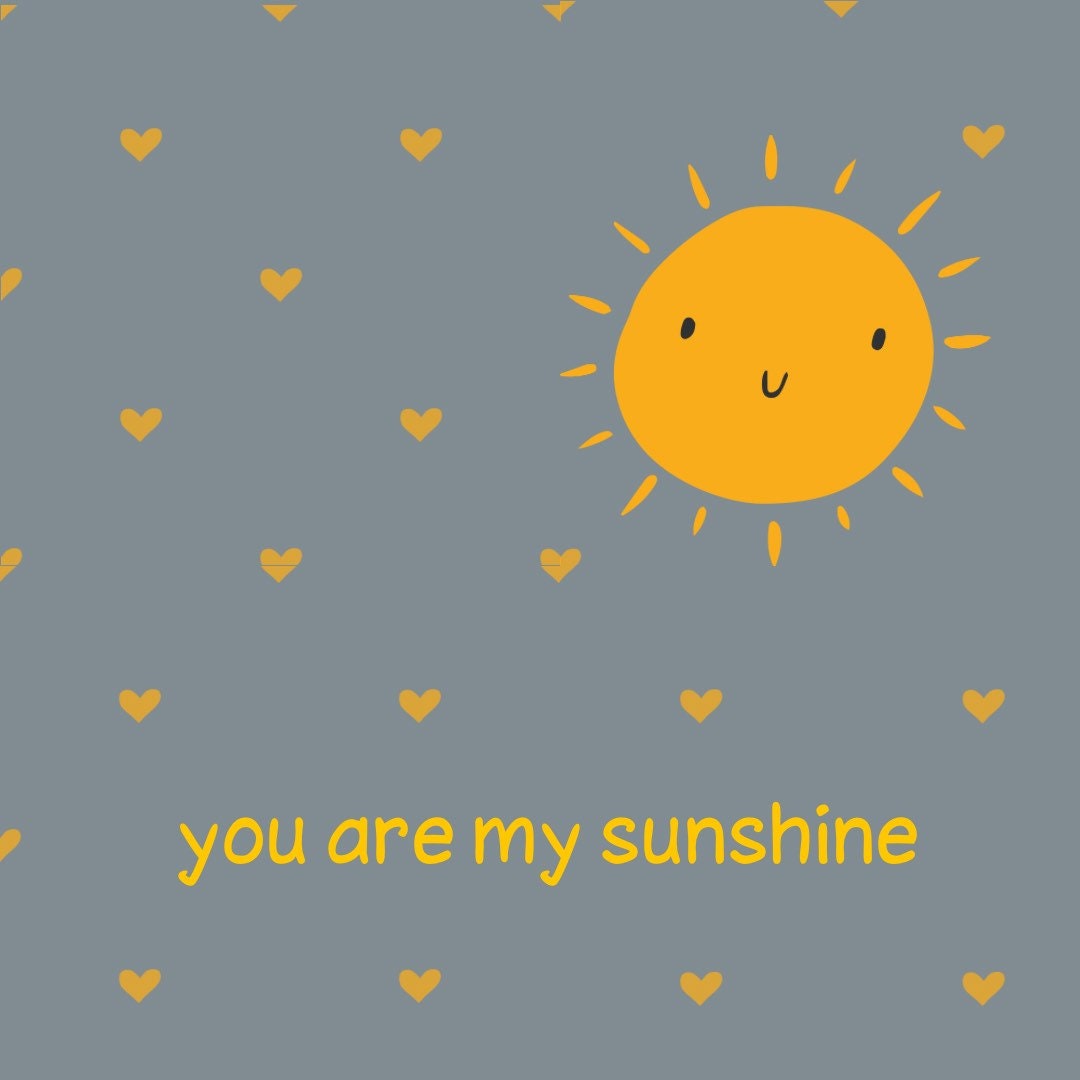 Sunshine card Card for friend Happy Birthday card | Etsy