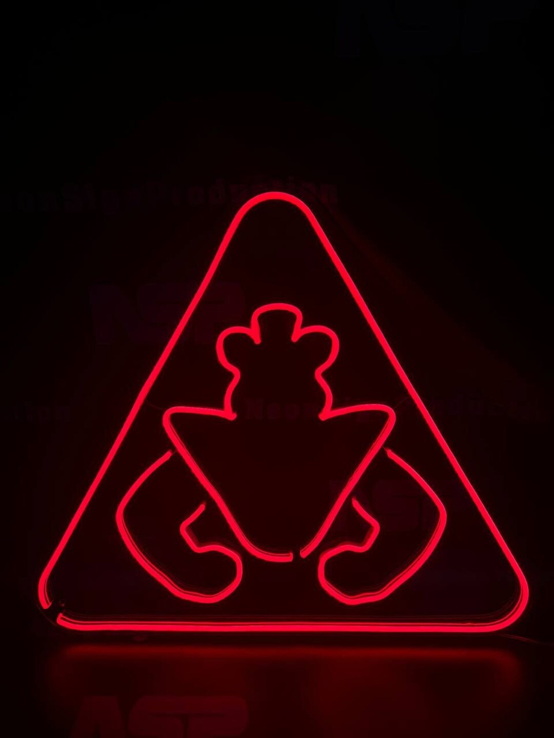 Fnaf SB LED Neon Sign,gaming Wall Sign, Man Cave Decor Sign, Large Neon ...