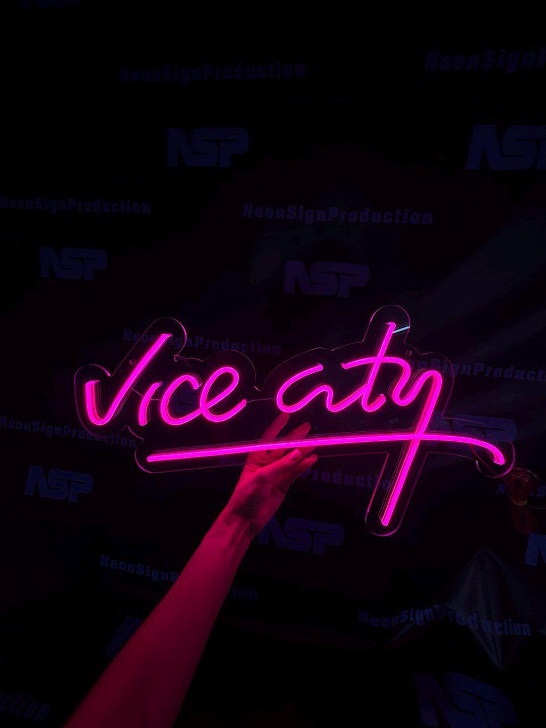 Vice City LED Neon Sign Neon Lighting, Wall Decoration, Home Accessory ...