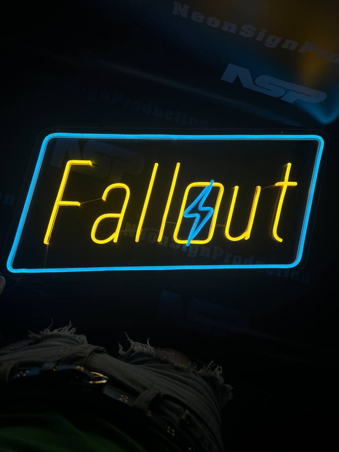 Fallout Neon Sign, Fallout Led Sign, Fallout Sign, Fallout Logo Sign ...