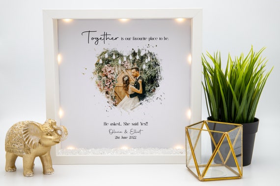 Marcos Para Regalos De Compromiso SRADMO Marco De Fotos De Compromiso,