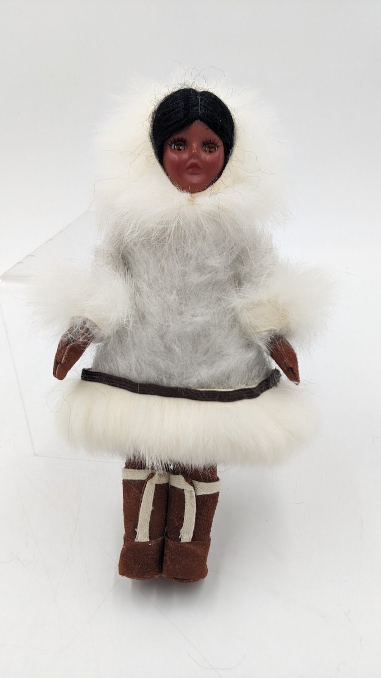Vintage Inuit Doll - Etsy