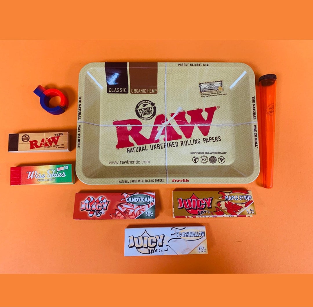 Raw Rolling Paper Kit