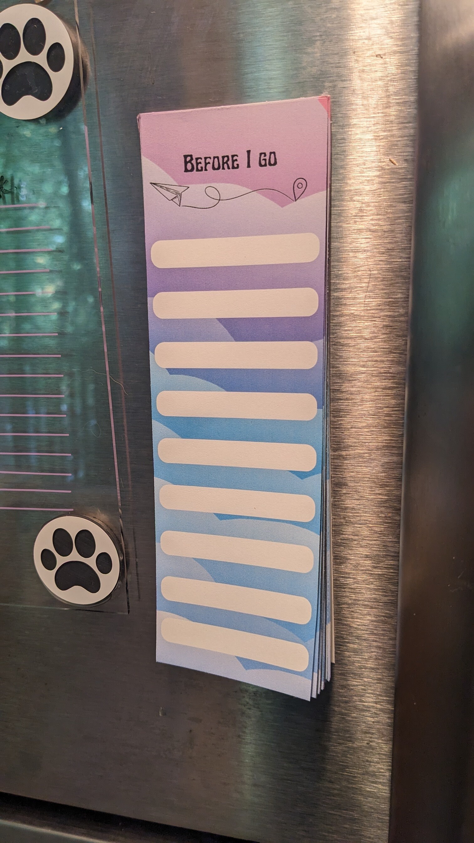 Magnetic Notepad to Do List for Fridge or Desk - Etsy