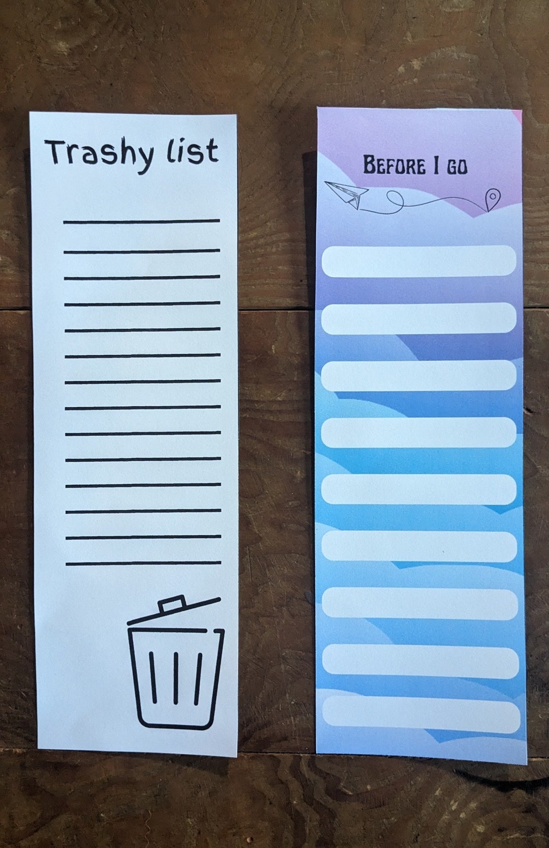 Magnetic Notepad to Do List for Fridge or Desk - Etsy