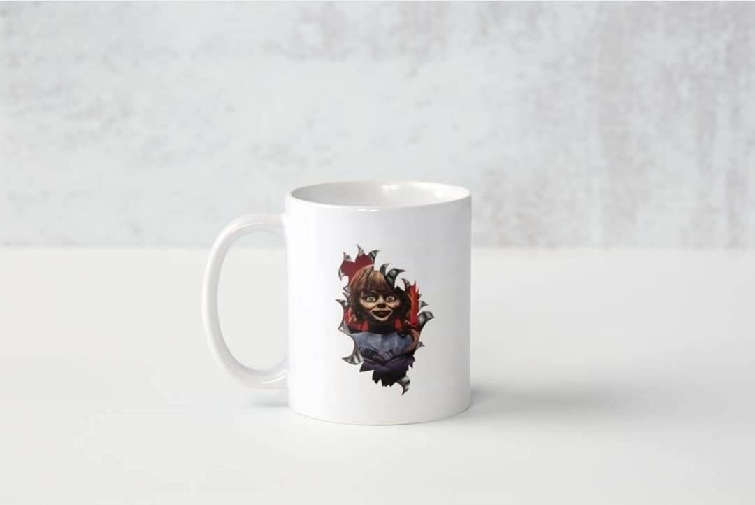 Annabelle Mug Annabelle Coaster Novelty Mug Horror Mug - Etsy