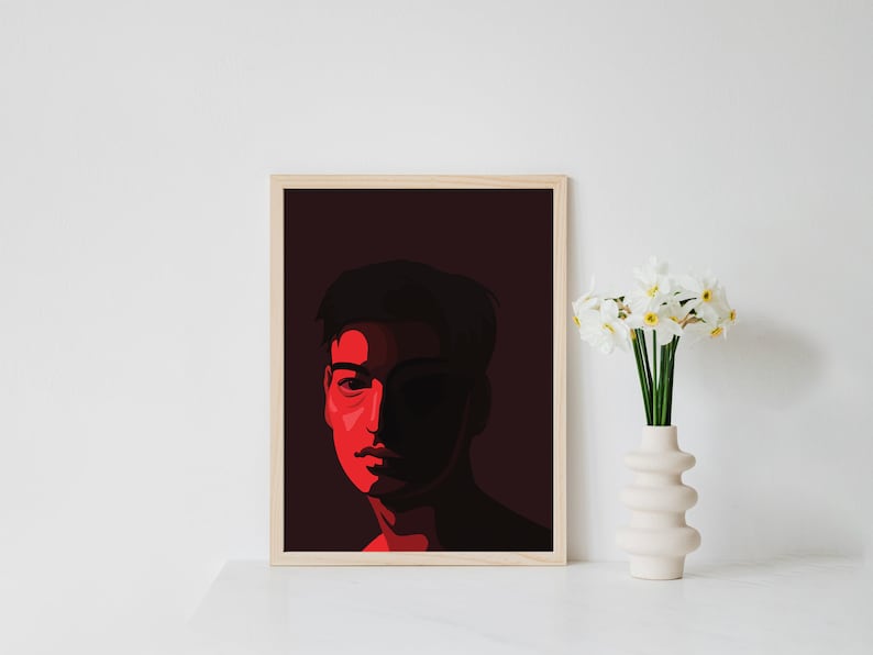 Joji Nectar Album Cover 88rising Vector Art Print Poster Room Decor ...