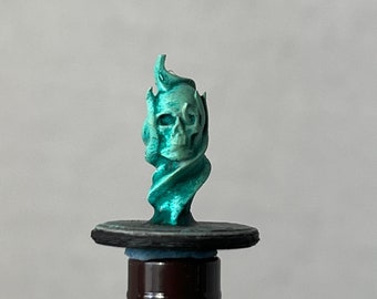 Dnd Flaming Skull - Etsy