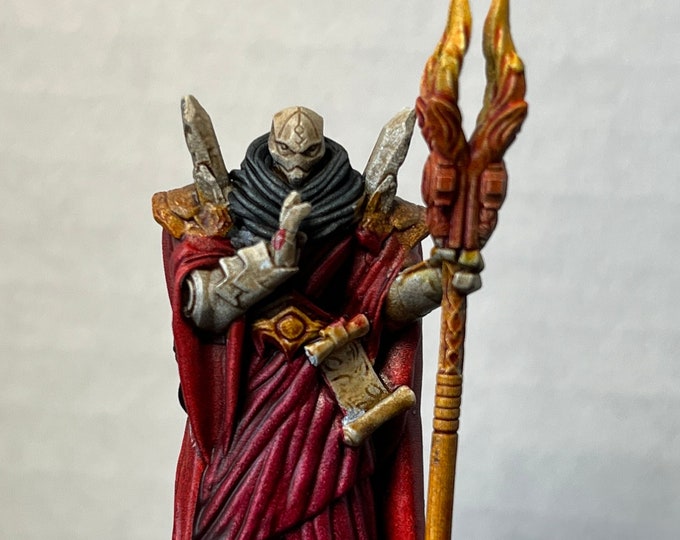 Warforged Wizard / Sorcerer DND 28mm Scale Resin Dungeons & Dragons ...