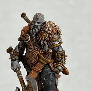 Goliath Male Barbarian / Fighter Great Axe DND, Resin 28mm Scale ...