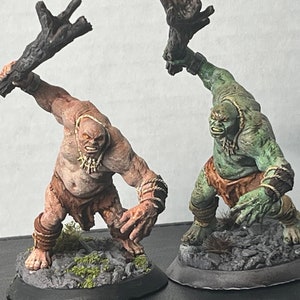 Pro Painted Ogre DND Resin, 28mm Scale Dungeons & Dragons, Pathfinder ...