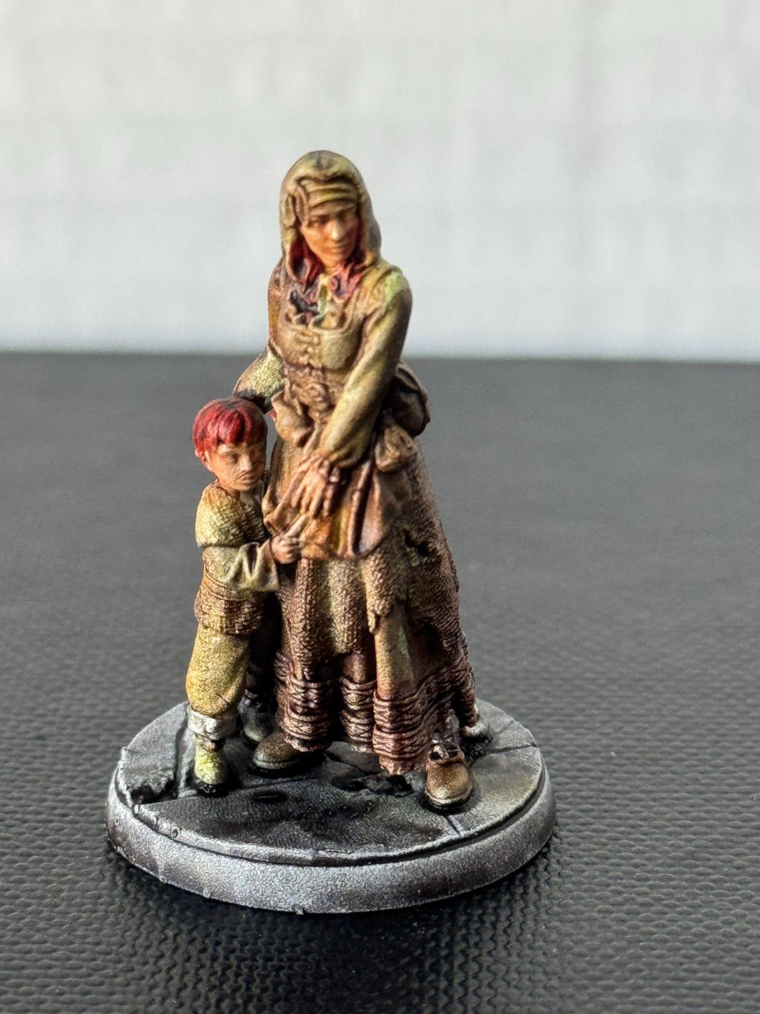 Valeria & Benor Turian | Mother and Son Prisoners | Resin | Painted or ...