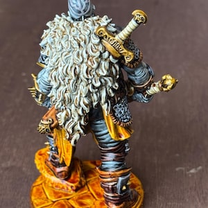 Goliath Male Barbarian / Fighter Great Axe DND, Resin 28mm Scale ...