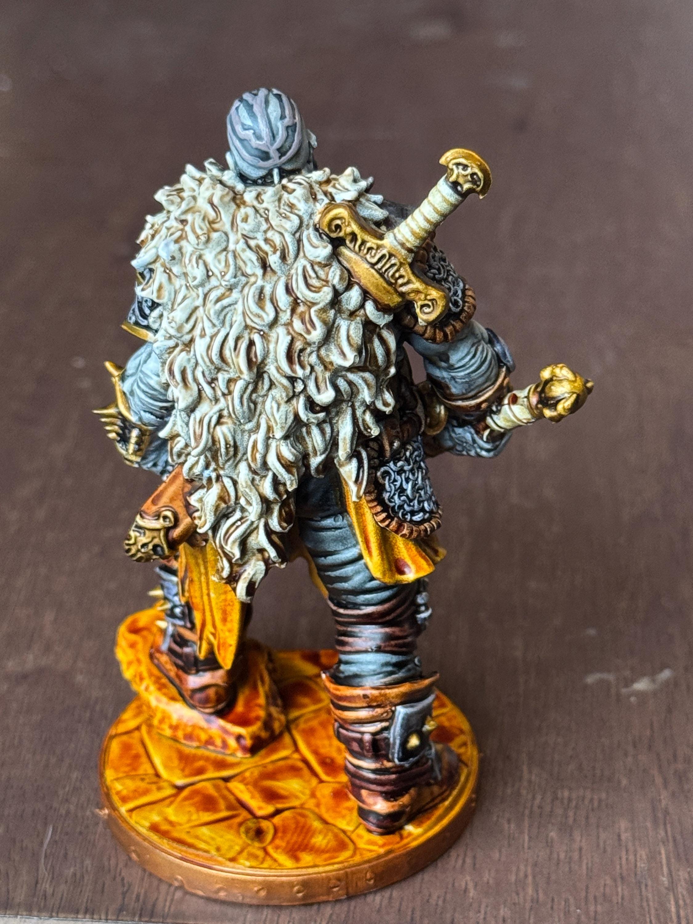 Goliath Male Barbarian / Fighter Great Axe DND, Resin 28mm Scale ...
