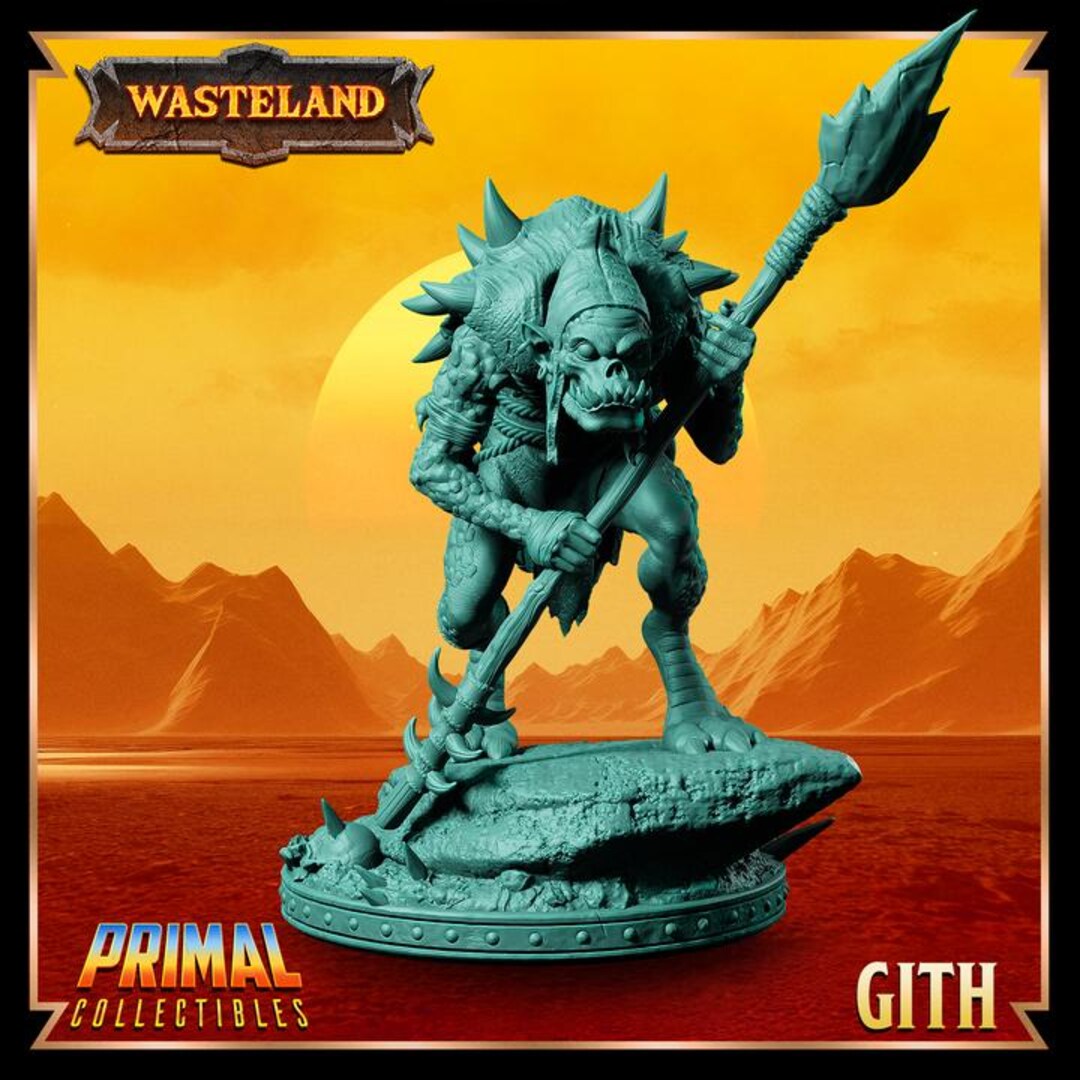 Gith | Enemy Creature | Resin | Painted or Unpainted | 32mm - Etsy