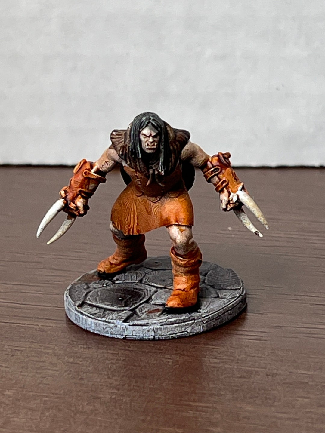 Half-orc Wereboar Anchorite of Talos DND Resin 28mm Scale Dungeons ...