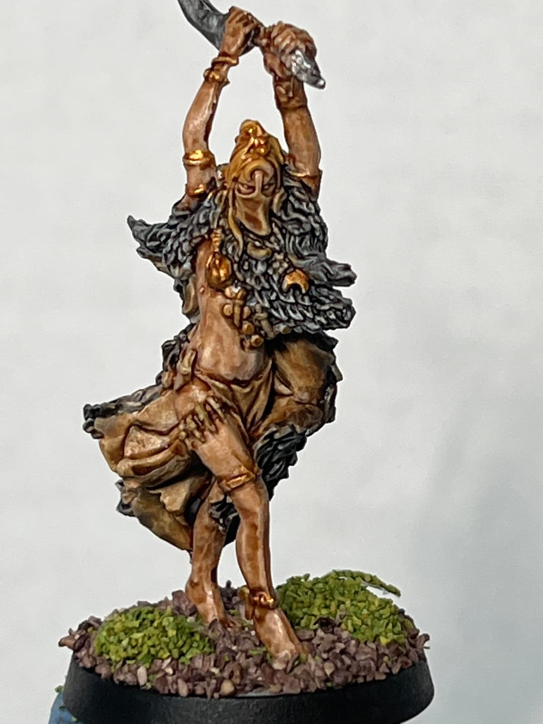Human / Elf Fighter Barbarian Cultist DND CMON Wizkids, 28mm Scale ...