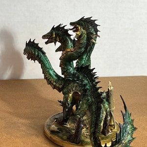 Hydra DND Resin, 28mm Scale Dungeons & Dragons, Tabletop Miniature - Etsy
