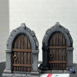 Door Mimic DND Resin, 28mm Scale Dungeons & Dragons, Pathfinder ...