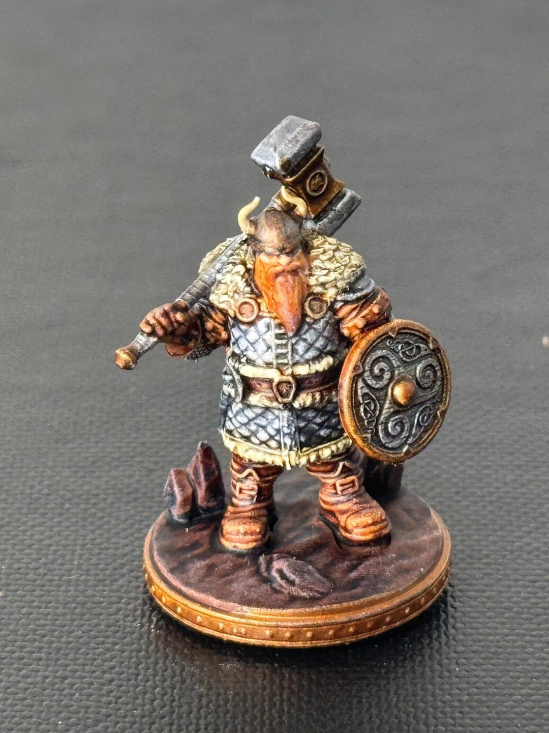 Argos the Ironberg| Dwarf Warrior| Resin | Painted or Unpainted | 32mm ...