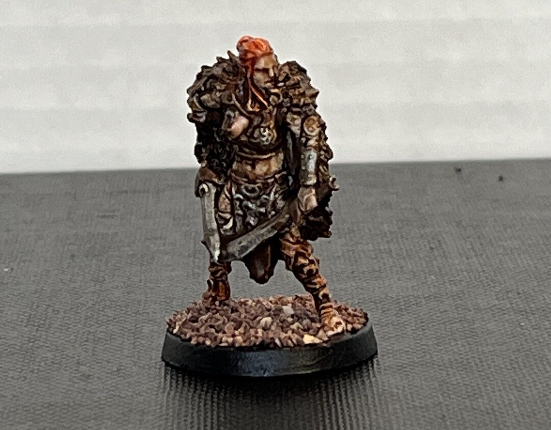 HATE Warrior Barbarian DND CMON, 28mm Scale Dungeons & Dragons ...