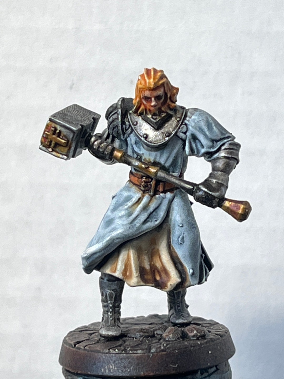 Cleric/fighter Male DND Resin , 28mm Scale Dungeons & Dragons ...