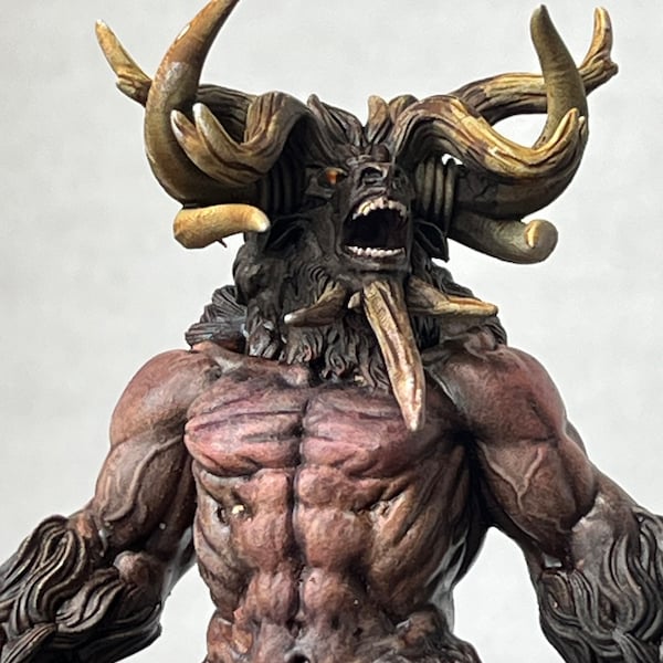 Painted Demon Miniature - Etsy