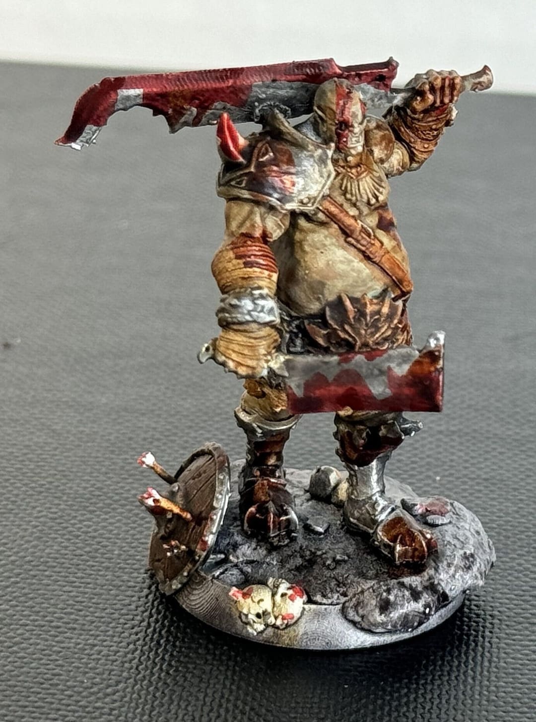 Orc Orog / Half-orc Butcher Barbarian DND Resin 28mm Scale Dungeons ...