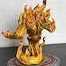 Fire Elemental DND Resin, 28mm Scale Dungeons & Dragons, Pathfinder ...
